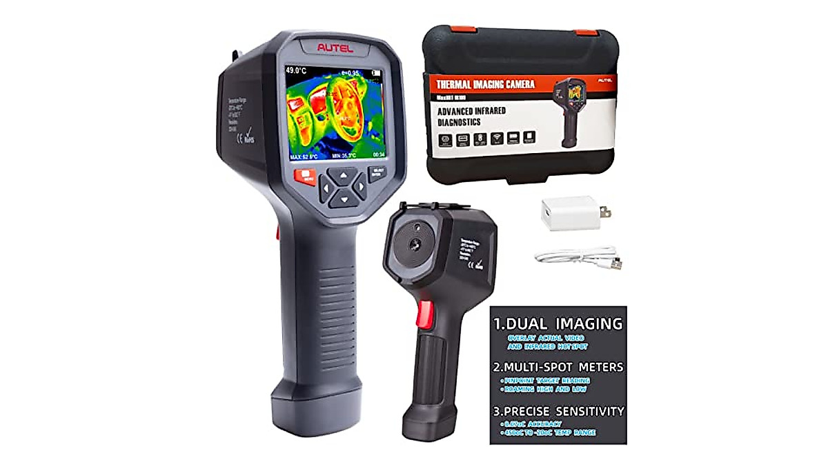 Autel MaxiIRT IR100 Thermal Imaging Camera - Precise Diagnostics