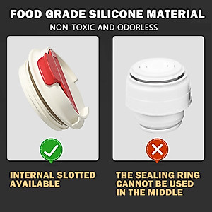 8 PCS Gatorade Water Bottle Cap Replacement Gasket, Replacement Airtight Silicone Lid Fitting Compatible with Gatorade Water Cup Lids, Replacement Part for Gatorade GX Bottle