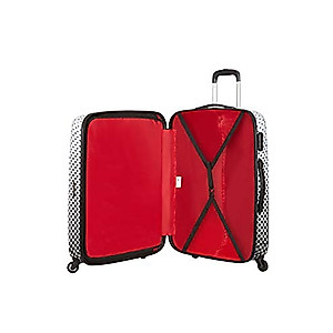 American Tourister Hand Luggage, Multicolour (Mickey Mouse Polka Dot), L (75 cm - 88 L)