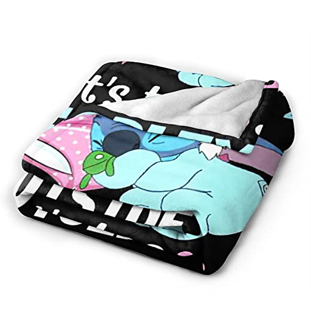 MANMAT Cartoon Throw Blanket Lightweight Cozy Couch Bed Super Soft and Warm Flannel Fleece Microfiber Throws Blankets for All Seasons 50''x40''