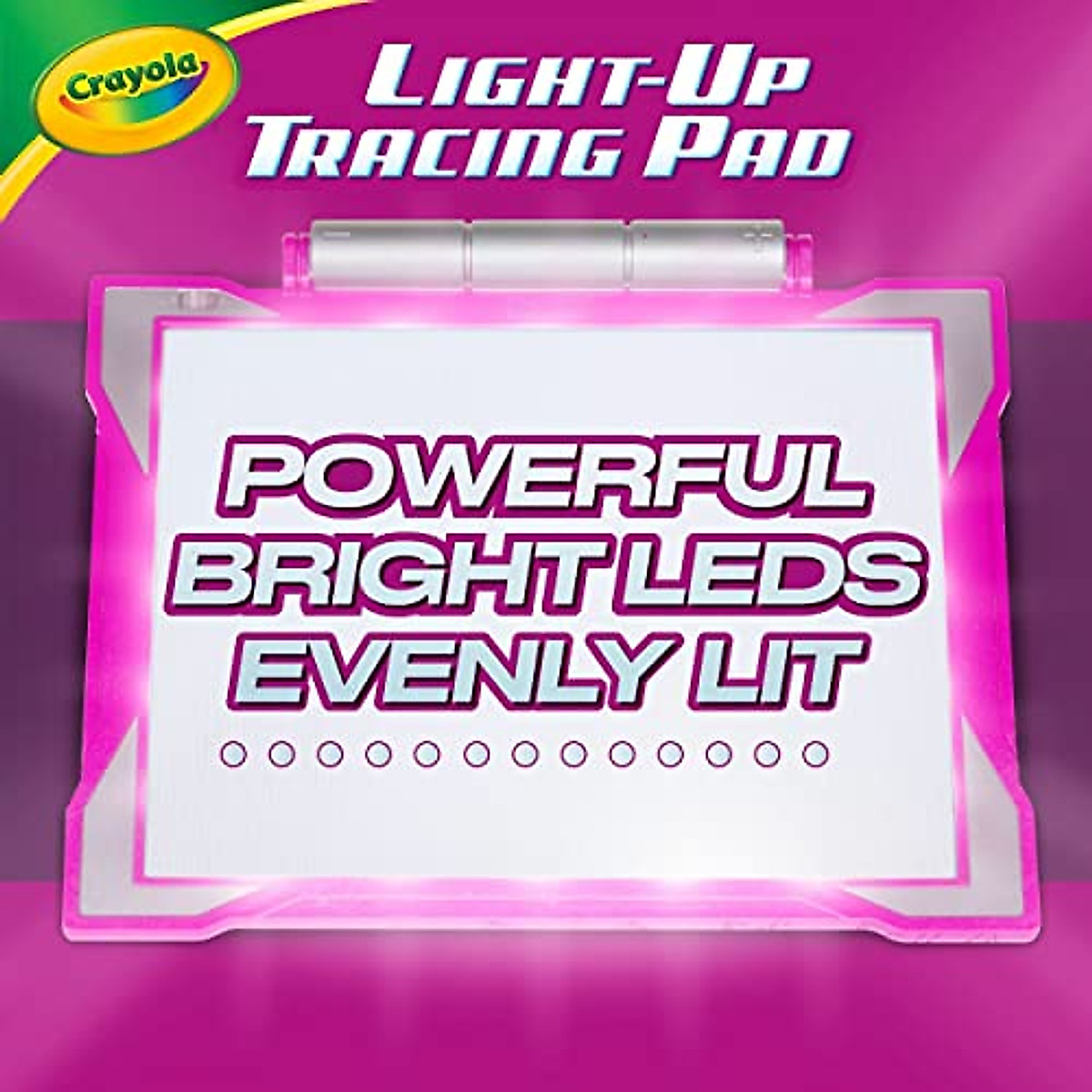 Crayola Light Up Tracing Pad Pink, Gifts & Toys for Girls and Boys, Age 6, 7, 8, 9 [Amazon Exclusive]