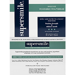 Supersmile Powdered Mouth Rinse, 0.06 oz