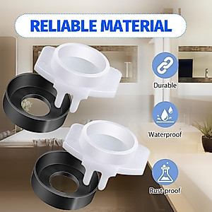 6 Pieces 101237 Cup Seal & Diverter Gate Replacement Parts for 3800 Tub Spout, Tub Spout for Shower Bathtub Faucet Diverter Spout