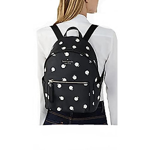 Kate Spade New York Kate Spade Adel Leather Flap Backpack (Black multi) (K8113-001)