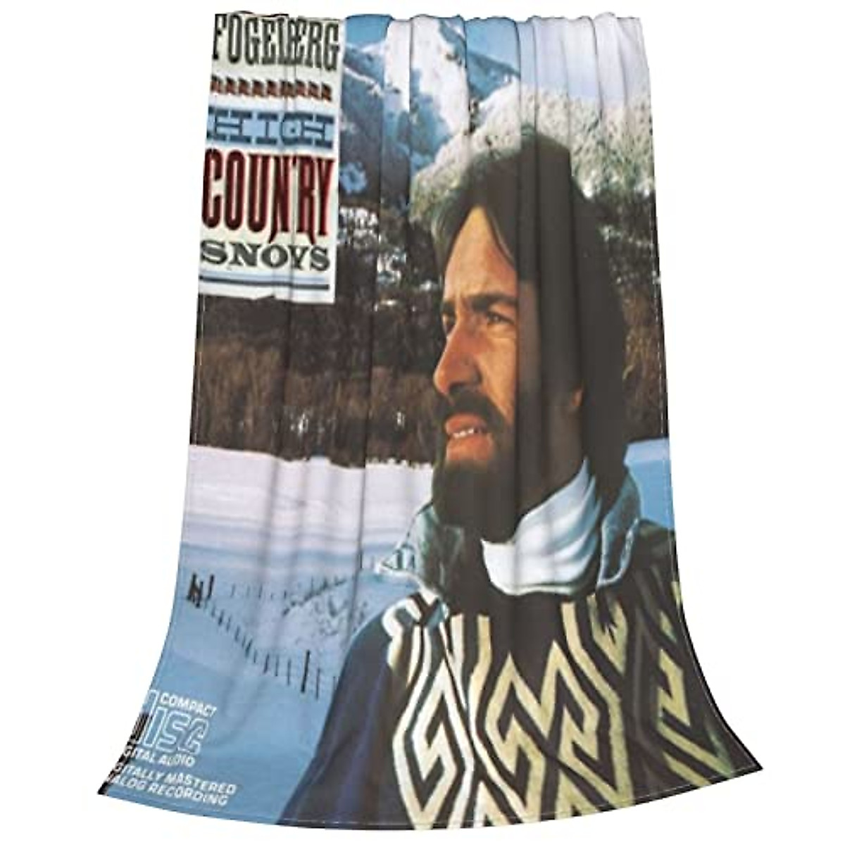 Flannel Blanket Dan Fogelberg Soft Lightweight Throw Blanket Warm Durable Sofa Couch Decor Beding 50"X40"
