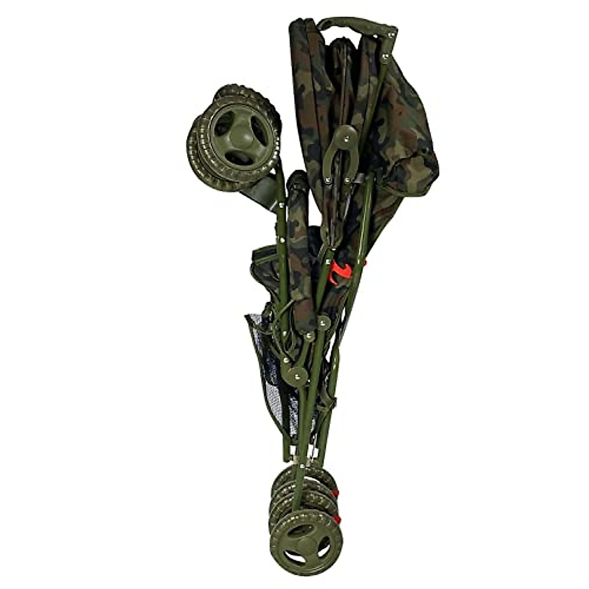 AmorosO Single Stroller - Baby Stroller with Four Wheels - Lightweight Stroller - Convertible Stroller with Extra Storage Space - Foldable Stroller with Sun Protection Hood Cover