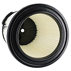 Ridgid VF4200 Genuine Replacement 1-Layer Everyday Dirt Wet/Dry Vac Filter for Ridgid 5-20 Gallon Vacuums (2 pack VF4000)