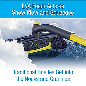 SubZero 14170 42" Ultimate Polar Vortex Crossover Snowbroom with Pivoting Head and Integrated Scraper