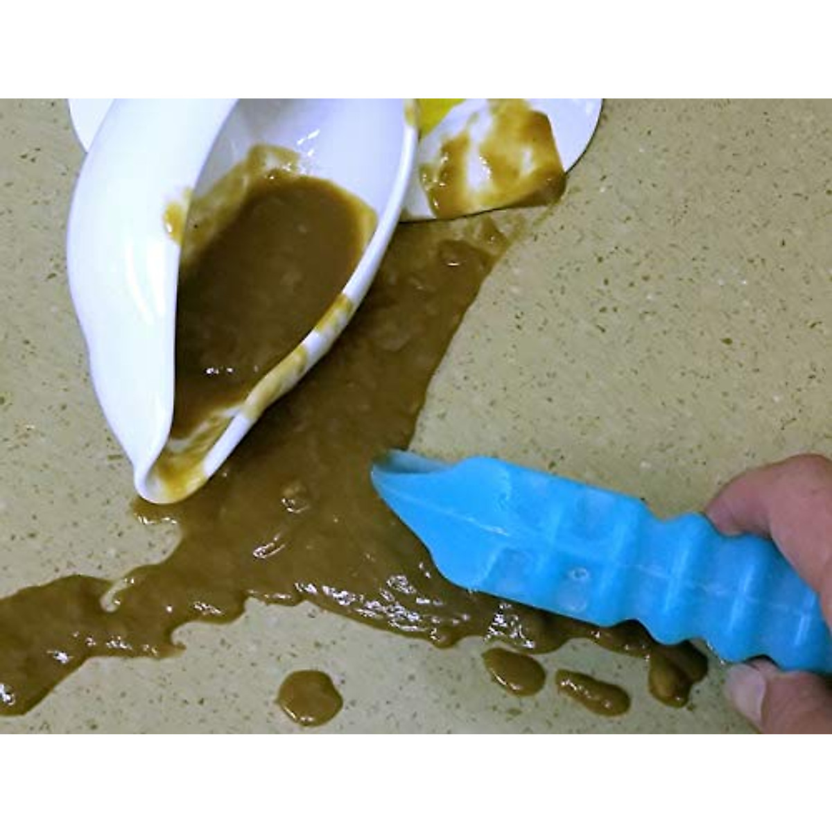 Silicone Gelblade Water Blade Squeegee for Kitchen, Bath & Auto (12 Inch)