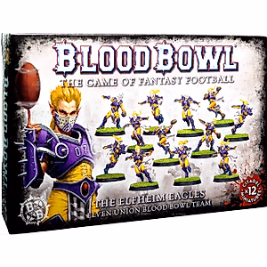Games Workshop 99120999003 "The Elfheim Eagles Blood Bowl Team Miniature, Grau