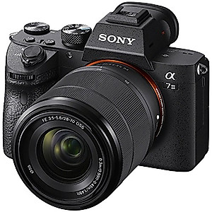Sony ILCE-7M3K/B a7III Full Frame Mirrorless Interchangeable Lens Camera with 28-70mm Bundle with DS 85mm T1.5 Cine Lens, 64GB Memory Card, X-Y Plug-in Microphone and Aluminum Travel Tripod