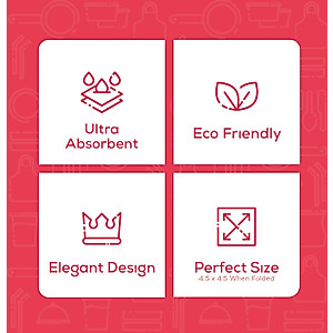 [500 Pack] White Beverage Napkins 1-Ply Cocktail Napkins, Restaurant Bar Paper Napkins