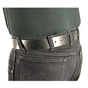 Axovus Preimum Leather Bondage Hobble Belt - Wrist, Ankle BDSM Fetish Restrains also functions as Fashion Belt (Large)