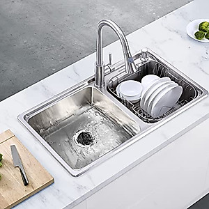 RQYEKDO Garbage Disposal Splash Guards with Rectangle Kitchen Sink Stopper Kit, 3 1/8 Inch Sink Baffle Food Waste Disposal Accessories Drain Plugs for Waste King, Whirlaway, GE Models