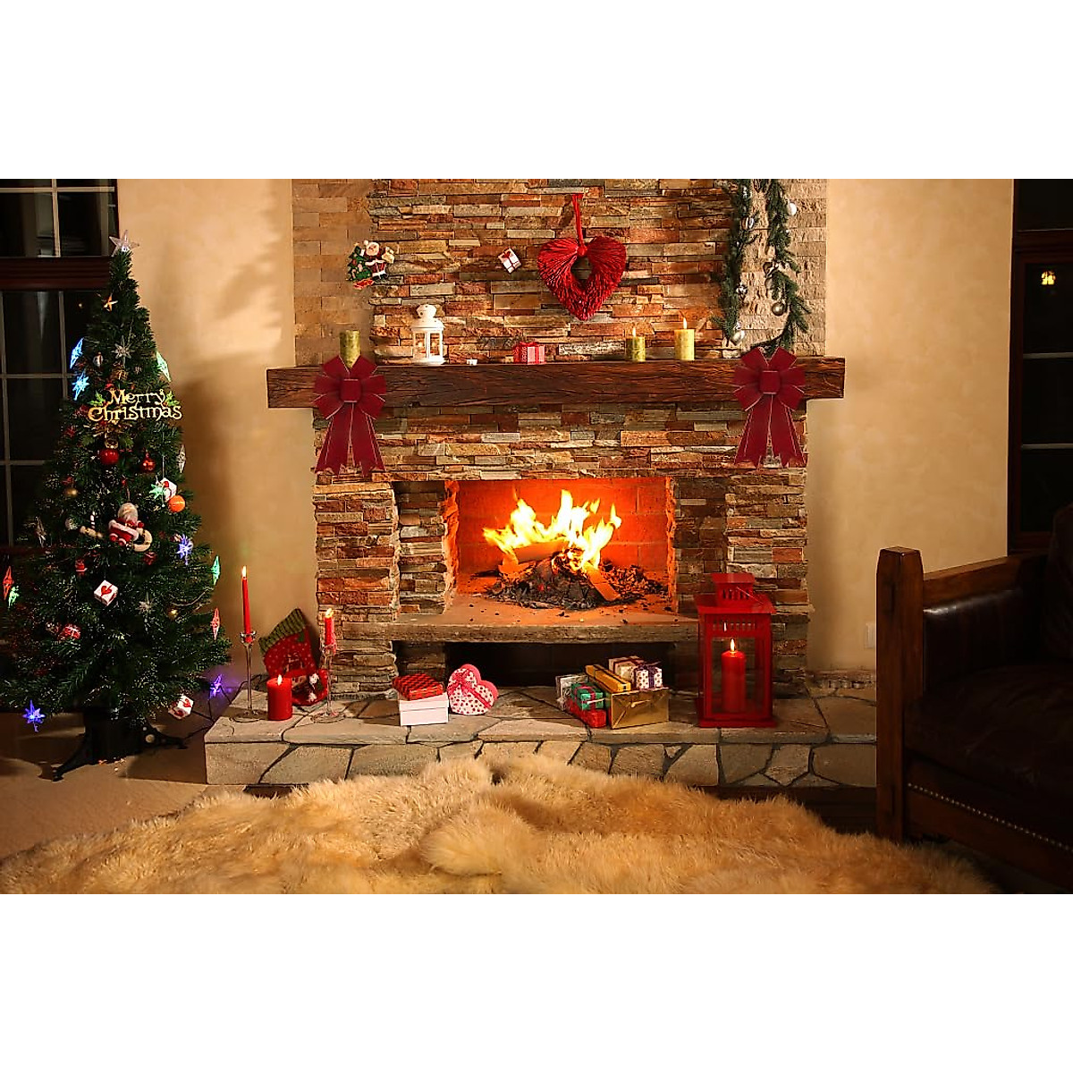 Threetols 10 Yards Red Velvet Wired Edge Ribbons, 2.5inch Red Velvet Solid Ribbon Gilt Edged Burlap Ribbon for New Year Birthday Party Wrapping DIY Craft Decoration Wreaths Bow