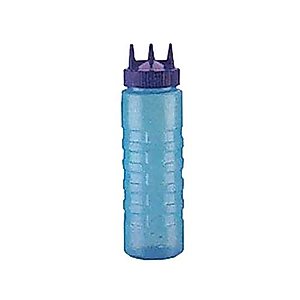 Vollrath 3324C-02 Red Tri Tip Squeeze Bottle 12 Per Case
