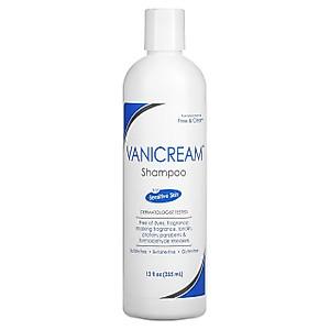 Vanicream Shampoo For Sensitive Skin 12 OZ (Pack of 3)