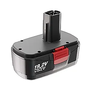 Moticett 3.6Ah Ni-Mh C3 Replacement Battery Compatible with Craftsman 19.2 Volt Battery 130279005 315.11375 315.115410 315.11485 1323903 120235021 11375 11376 Cordless Drills