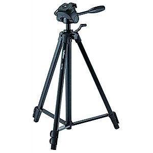 Velbon EX-430/F Aluminum Tripod with 3-Way Pan Head, 4.41lbs Load Capacity