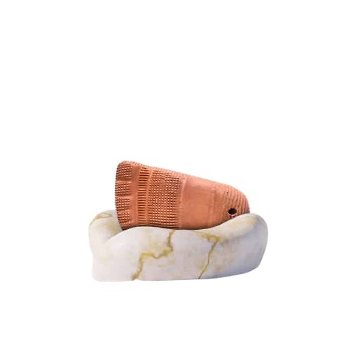 SPHENNE 100% Natural Terracotta Pumice Stone Foot Scrubber EXFOLIATOR, Pumice Stone for FEET, Foot Pumice, Corn REMOVERS for FEET, Foot Scrubber Dead Skin Remover, Foot Scrub