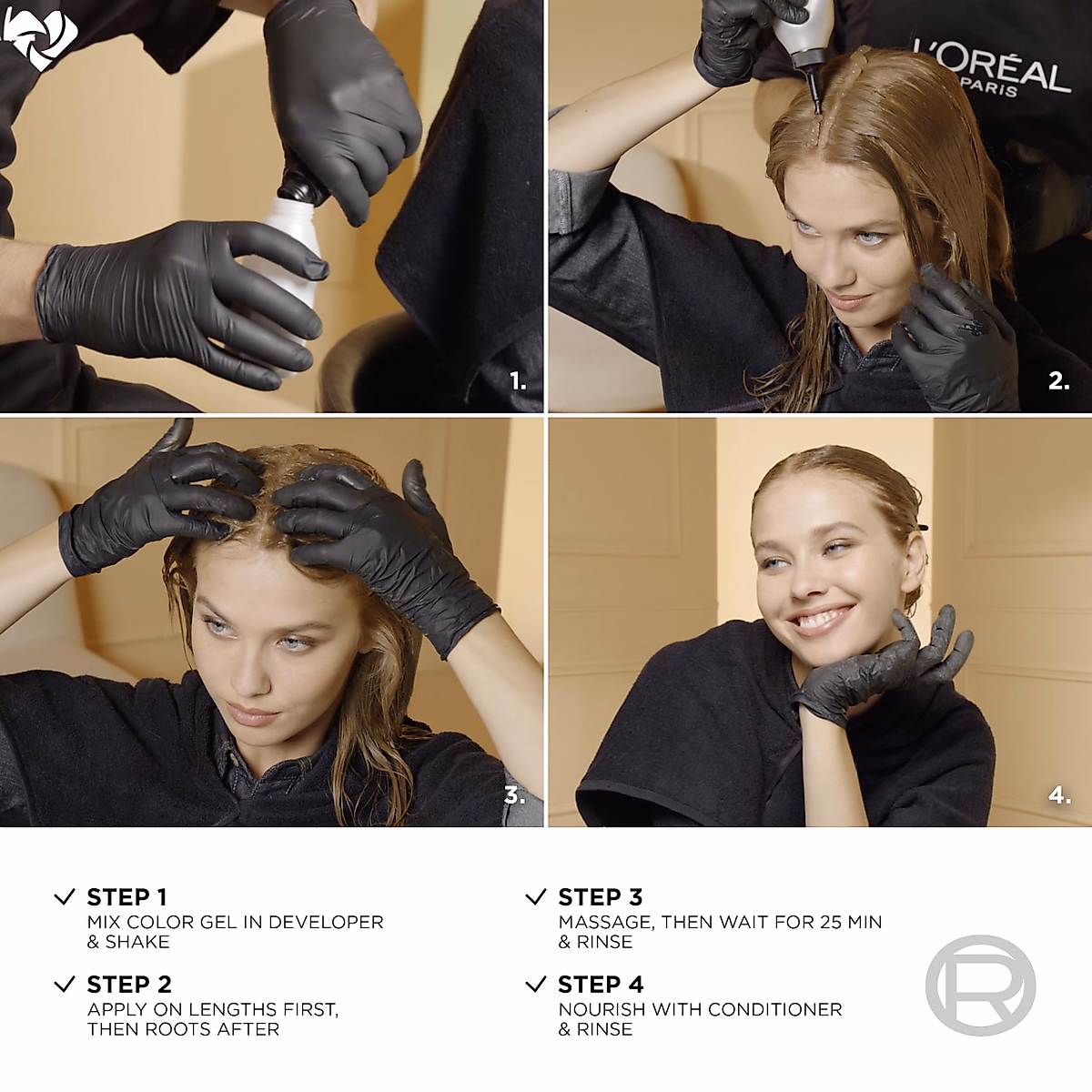 L’Oréal Paris Superior Preference Luminous Fade-Defying Permanent Hair Color, Hair Dye For Up to 9 Weeks of Radiance, Light Auburn 6R, 1 Hair Dye Kit (Pack of 2)