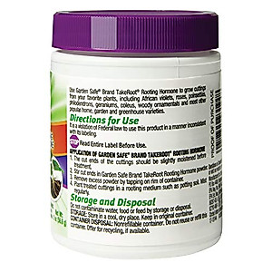 Garden Safe Take Root Rooting Hormone, Promotes Rooting, Grow New Plants From Cuttings, 2 Ounce