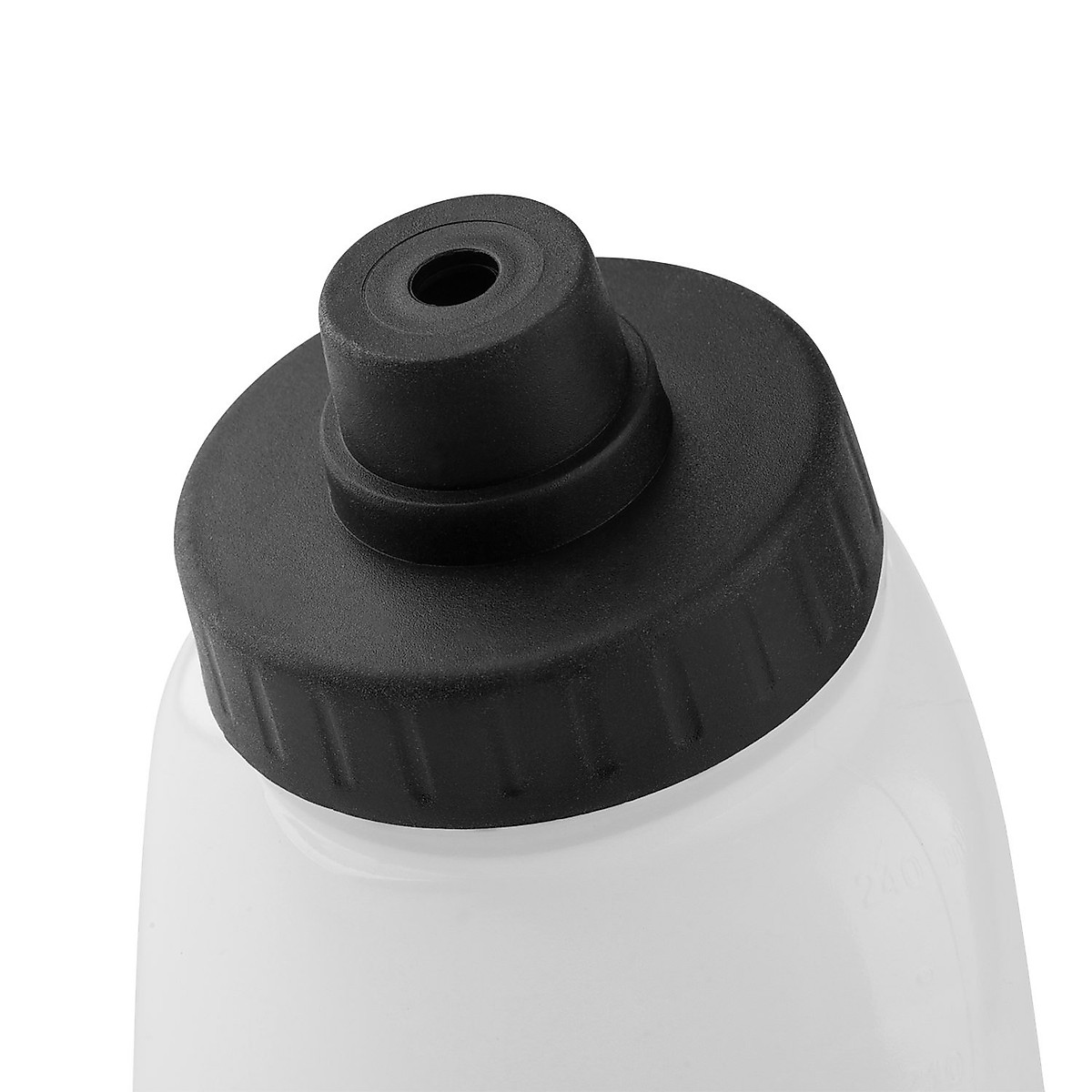 Fitletic Running Water Bottle Pair 12 Oz Black Cap | Replacement Bottle | Hydration Bottle | RB12-01