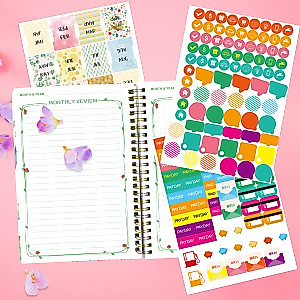 Budget Planner 2024 Monthly Budget Journal Expense Tracker 12 Month Notebook Bill Financial Organizer 5.7 x 8.2 Inch