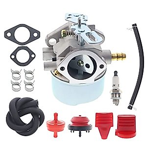 Hutdkte ST824 Carburetor for Tecumseh HMSK80 HMSK90 HMSK100 8hp 9hp 10hp, for Ariens 824 ST1032 Snow Blowers