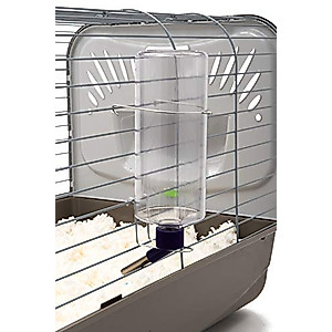 Lixit Standard Cage Water Bottles for Rabbits, Ferrets, Guinea Pigs, Hamsters, Rats, Mice and Other Small Animal's (32 Ounce, Clear)