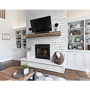 Timeet Brick Wallpaper Peel and Stick Wallpaper White Grey Brick Contact Paper 3D Brick Wall Paper Stick and Peel Wallpaper Removable for Bedroom Living Room Decoration 17.7in x 78.7in