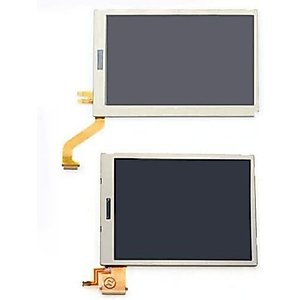 Lower Bottom Top Upper LCD Display Screen Replacement for Nintend 3DS LCD Screen (Top and Bottom)