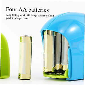 [New] Electric Pencil Sharpener Fast Sharpen Automatic for - for Primary - Efficient Quiet and Safe - Perfect for Pencil Box