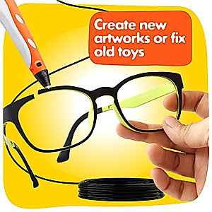 i3dpen PCL 3D Pen Refills - 3D Printer Refill Filament - 3D Pen Filament Refill - 3D Pen 1.75 mm PCL Filament Refill - Set of 20 Colors Filament for 3D Pen 328 Ft Total