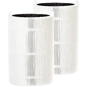 VEVA Blue Pure 411 Auto, 411, 411+ Genuine Replacement Filter for Blueair - 2 Pack, HEPA and Activated Carbon, Blue Pure 411 Auto, 411 and 411+ Air Purifiers