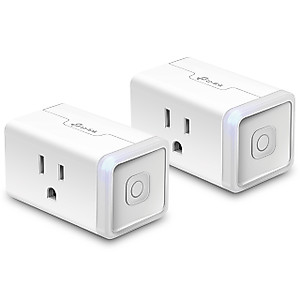 Kasa Smart WiFi Plug Mini by TP-Link – Smart Plug, No Hub Required, Works with Alexa and Google (HS105 KIT)