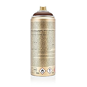 Montana Cans GOLD Spray Paint, 400ml, Shock Brown