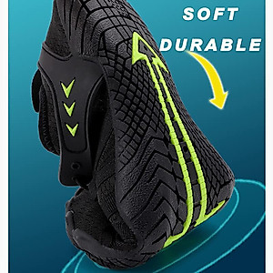 Water Shoes Men Women Barefoot Shoes Outdoor for Beach Aqua Swim Pool River Water Quick Dry Boating Fishing Diving Surfing with Yoga Aerobics