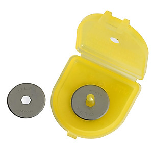 OLFA 9463 RB18-2 18mm Rotary Blades, 2-Pack, Silver