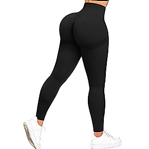 Scrunch Butt Lifting Seamless Leggings for Women Tummy Control High Waisted Vital Yoga Pants Gym Workout Legging Tights