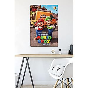Trends International The Super Mario Bros. Movie - Brooklyn Key Art Wall Poster, 22.375" x 34", Premium Unframed Version