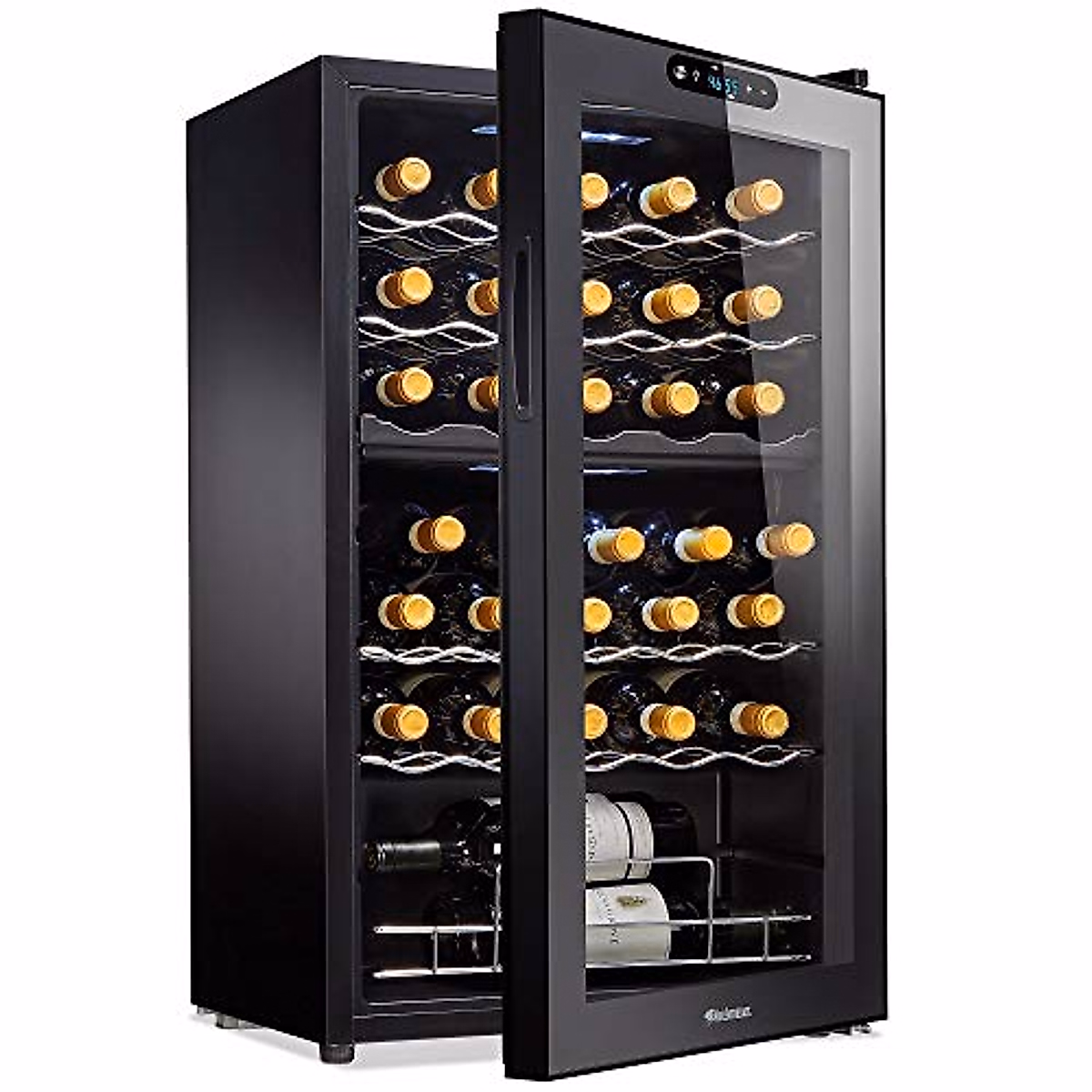Wine Enthusiast 32-Bottle Dual Zone MAX Compressor Wine Cooler