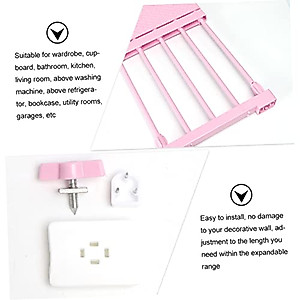 Zerodeko Closets Bathroom Kitchen Organizing Shelves Layered Partition Portable Shelf Expandable Shelves Armoire Wardrobe Closet Closets Shelf Divider Adjustable Shelf Closet Wardrobe Shelf