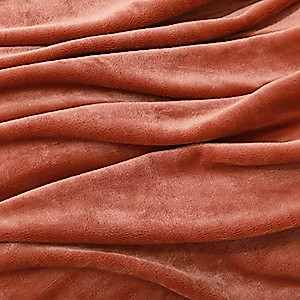 berkshire Recycled VelvetLoft Throw | Recycled All-Season VelvetLoft Throw | Carrot | Throw (60" x 70")