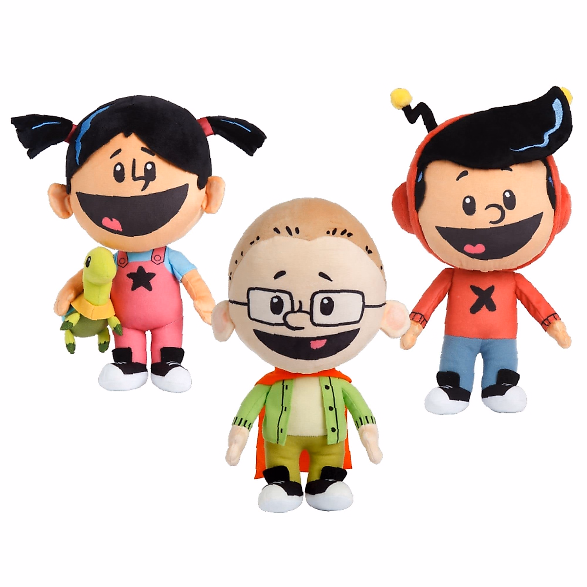 Mighty Mojo Xavier Riddle and The Secret Museum - Brad Scott Meltzer Plush Doll Toy - 12 Inches Tall - Super Soft Cuddly Plush Doll - PBS Show - Gift for Kids & Birthday Parties