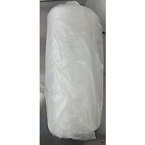 12" x 20" Large Plastic Produce Bag 4 Rolls, 3000 COUNT Made in India HDPE, Durable Clear Food Storage Saver for Fruit Vegetable Bakery Snack Grocery Bags