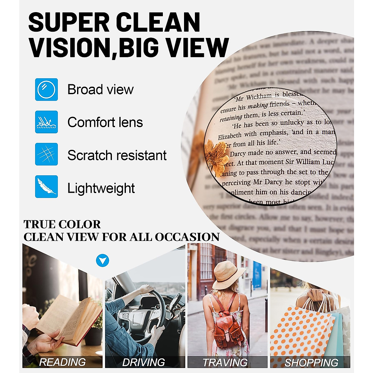 OCCI CHIARI Narrow Reading Glasses Women Colorfull Cute Readers for Petite Face(Tortoise 3.5+) 1.0 1.25 1.5 1.75 2.0 2.25 2.5 2.75 3.0 3.5 4.0 5.0 6.0