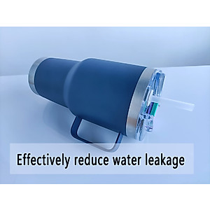 Tumbler Lids Replacement Design for YETI Rambler 35 oz Straw Mug,for YETI Tumbler 30 oz Black