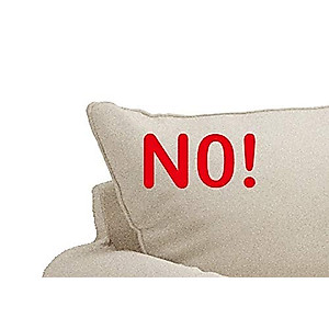 The Cotton Sofa Cover (Width: 81”~ 85”, Not 92” !) Fits Pottery Barn PB Comfort Roll ARM Sofa (Not Grand Sofa). A Durable Slipcover Replacement (White (Box Edge))