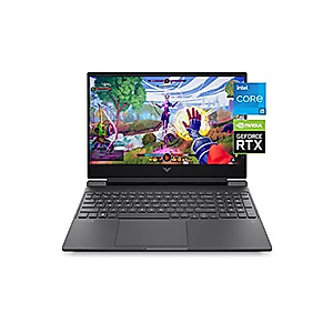 HP Victus 15-fa0025nr 15.6" FHD Gaming Laptop, Intel Core i5-12500H 2.5GHz 8GB RAM, 512GB SSD, NVIDIA GeForce RTX 3050, Windows 11 Home(Renewed)